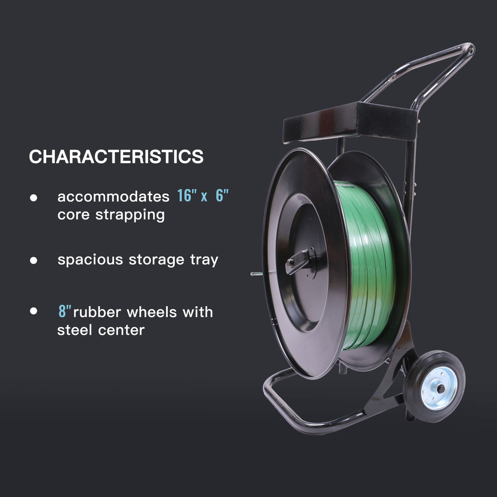Heavy Duty Strapping Cart / Dispenser for Polyester (PET) Strapping Co ...