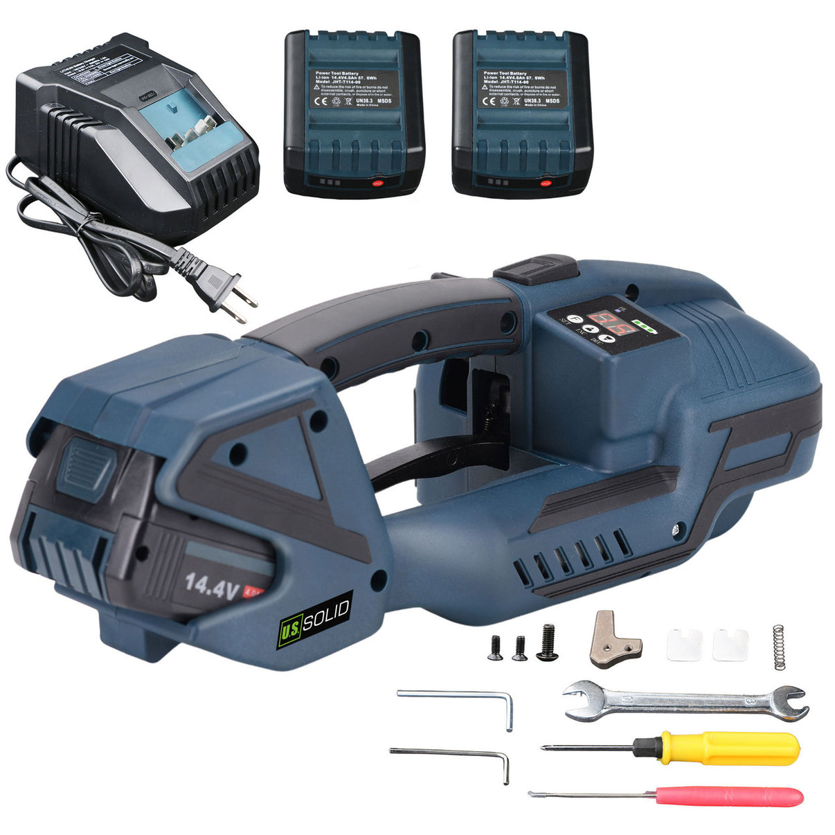 Automatic Strapping Machine - Electric Auto Banding Machine with LCD S ...