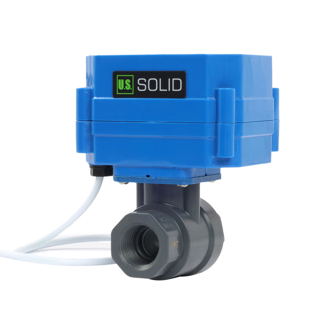 1/2" Motorized Ball Valve – U.S. Solid