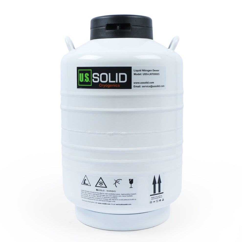 30 L Cryogenic Container Liquid Nitrogen LN2 Tank – U.S. Solid