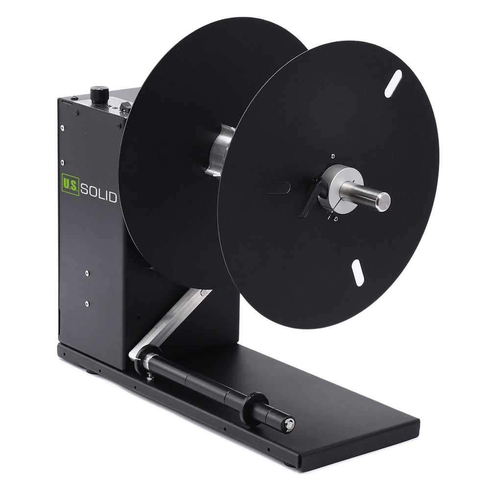 Automatic Label Rewinder 3" Core, Max Width 8.2" Roll Diameter 11.8 ...