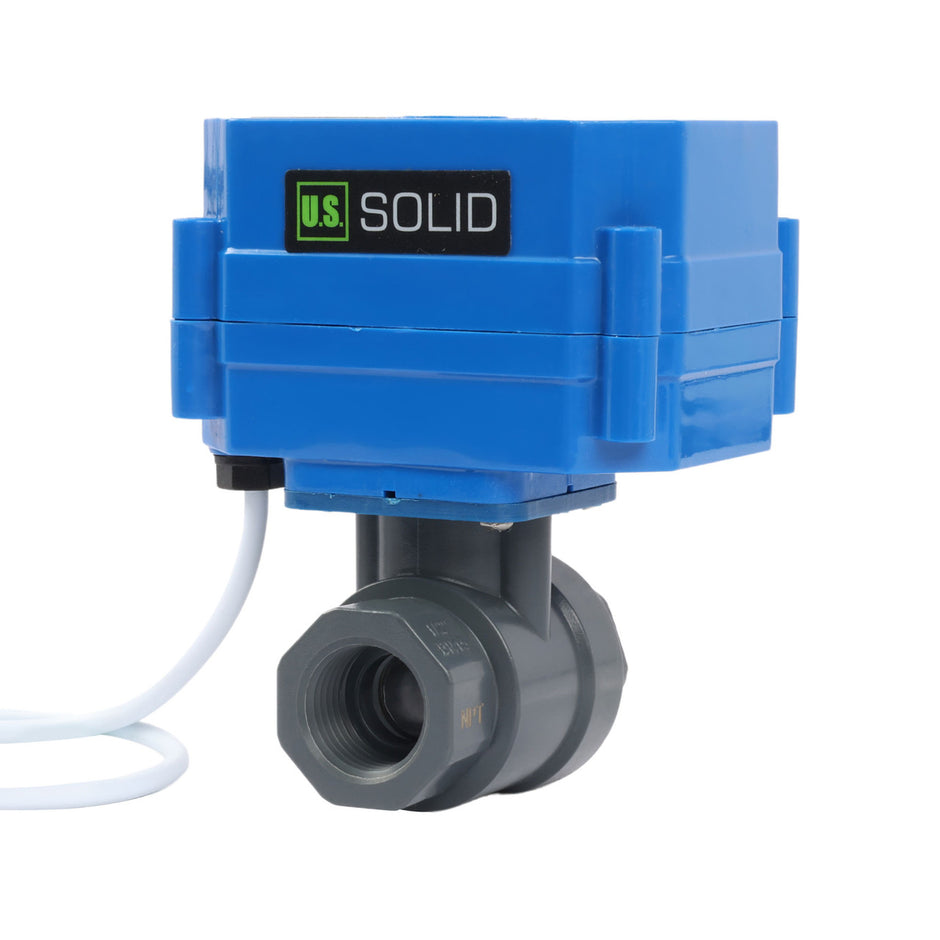 Motorized Ball Valves丨U.S. Solid