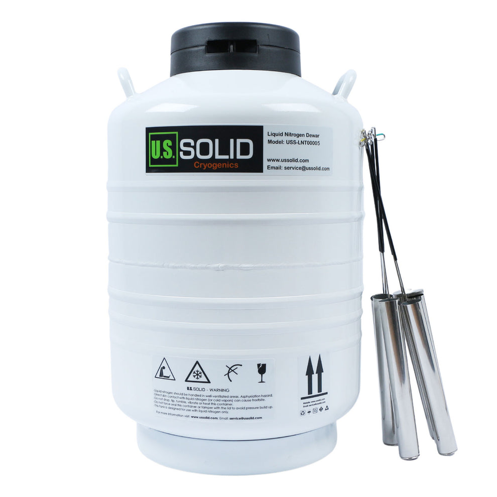 30 L Cryogenic Container Liquid Nitrogen LN2 Tank – U.S. Solid