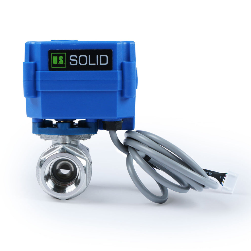 Water Leak Detector - Water Leak Detect and Protect System with 1/2" S ...