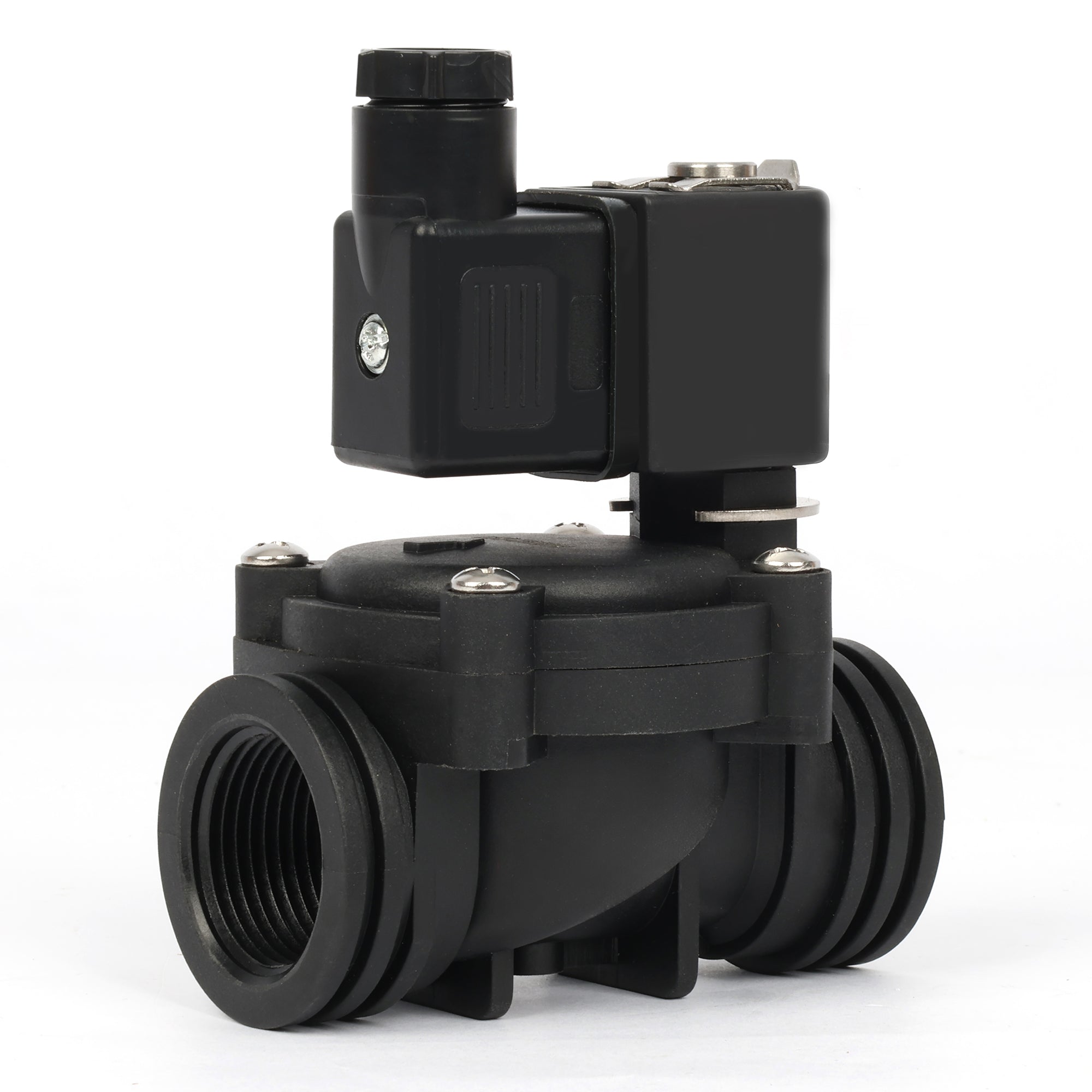 Solenoid Valve Plastic (Nylon) 3/4" - 24 V DC, 8 Bar, Normally Closed ...