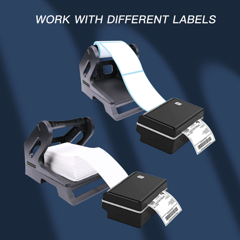 U.S. Solid Tempat Label 2 in 1 untuk Label Pengiriman Gulungan dan Lip