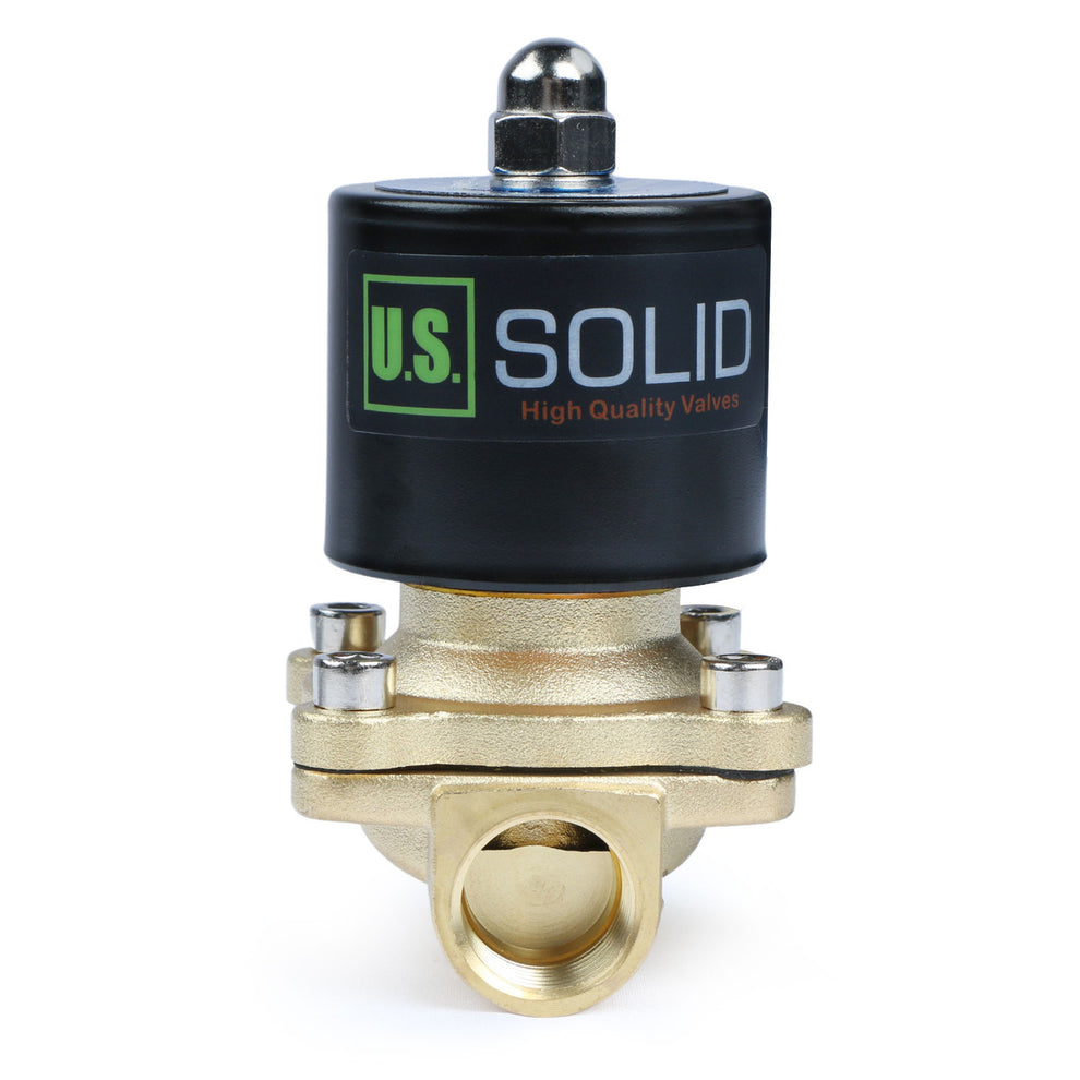 1/2" Smart Solenoid Valve - WiFi APP-Controlled Brass Solenoid Valve ...