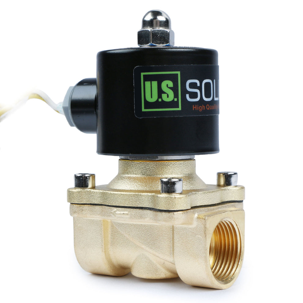 3/4" Smart Solenoid Valve - WiFi APP-Controlled Brass Solenoid Valve ...