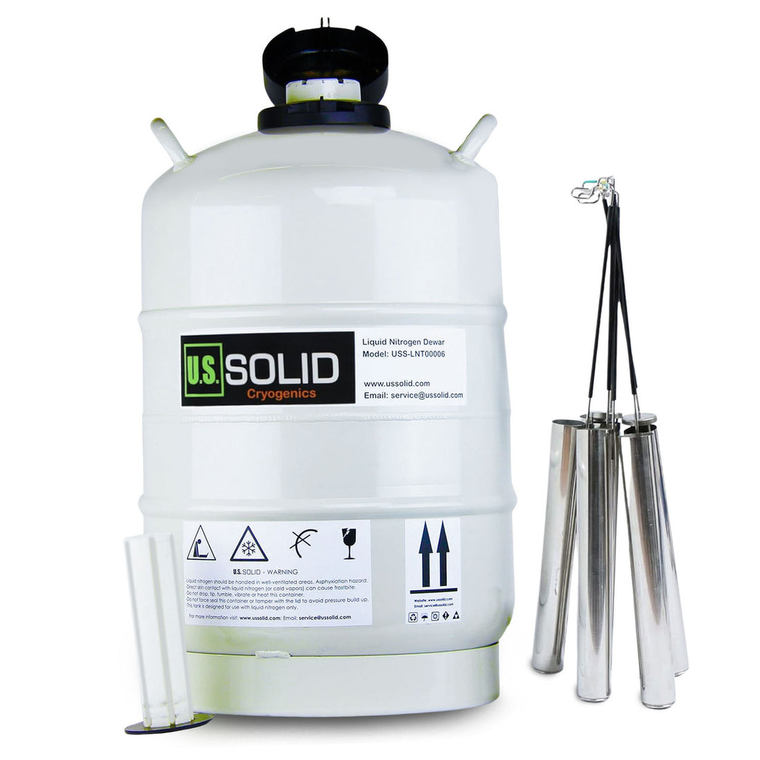20 L Cryogenic Container Liquid Nitrogen LN2 Tank – U.S. Solid