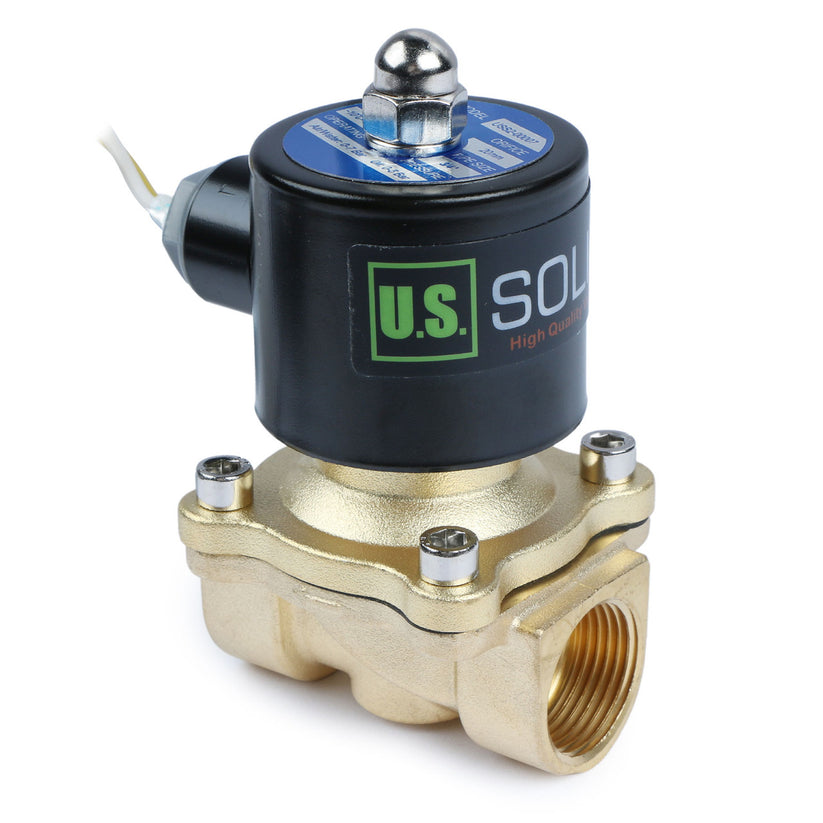 3/4" Smart Solenoid Valve - WiFi APP-Controlled Brass Solenoid Valve ...