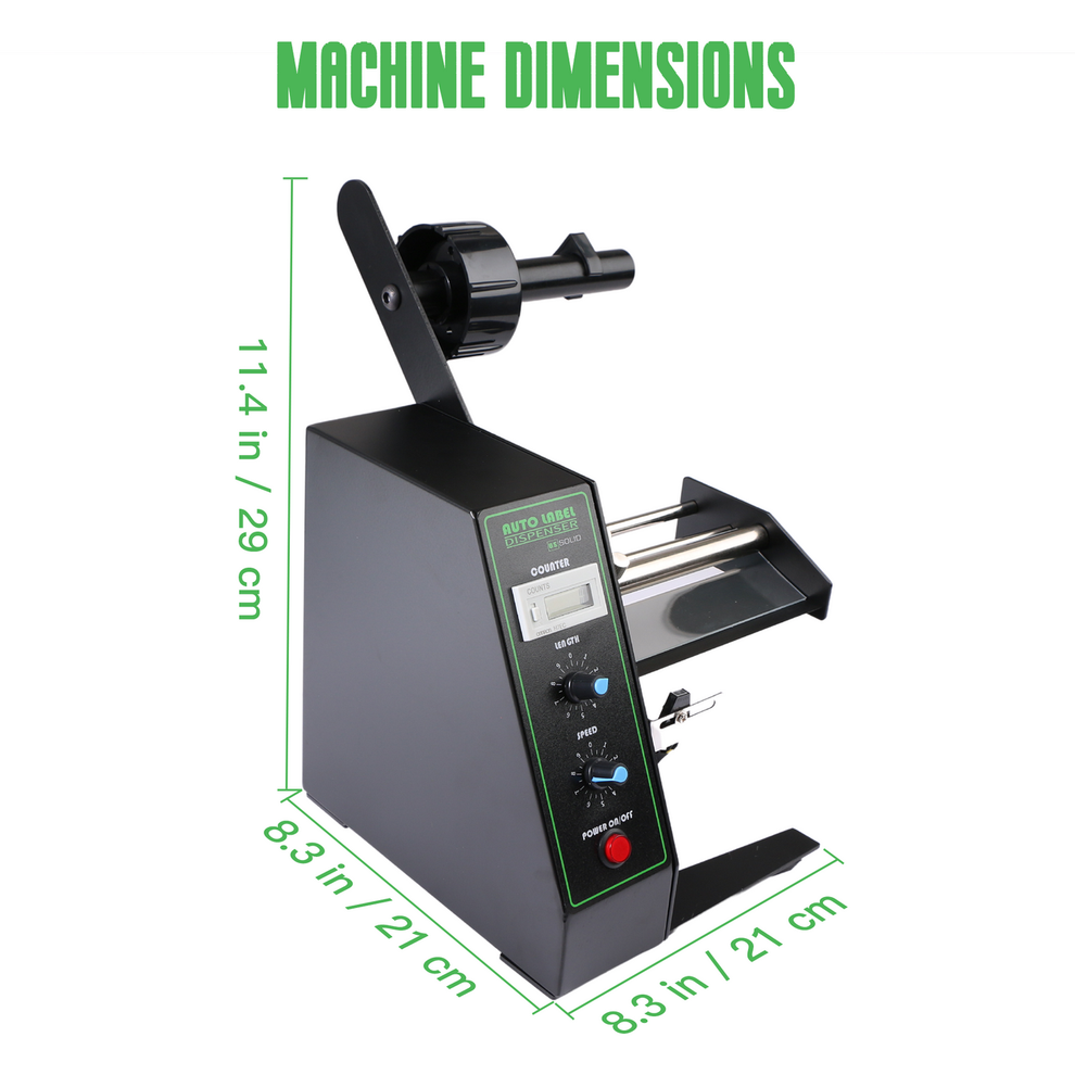 Automatic Label Dispenser Machine - Label Applicator Sticker Dispenser ...