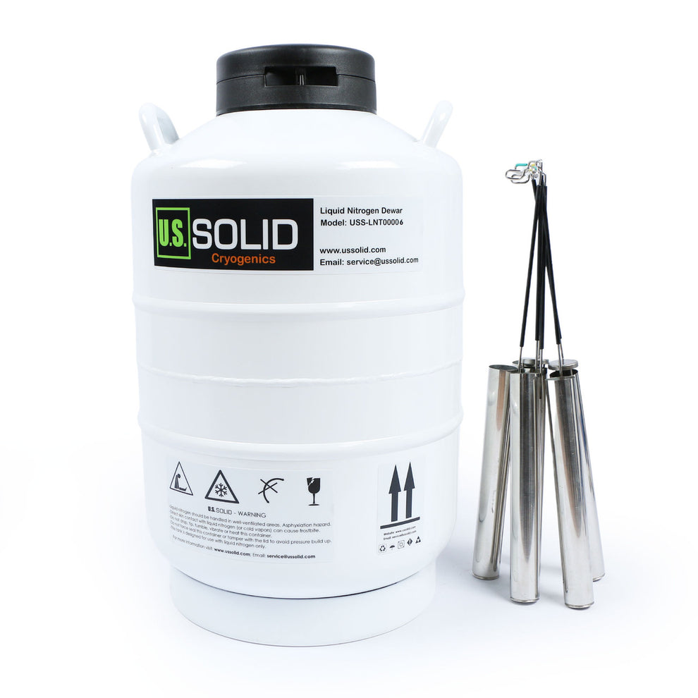 20 L Cryogenic Container Liquid Nitrogen LN2 Tank – U.S. Solid