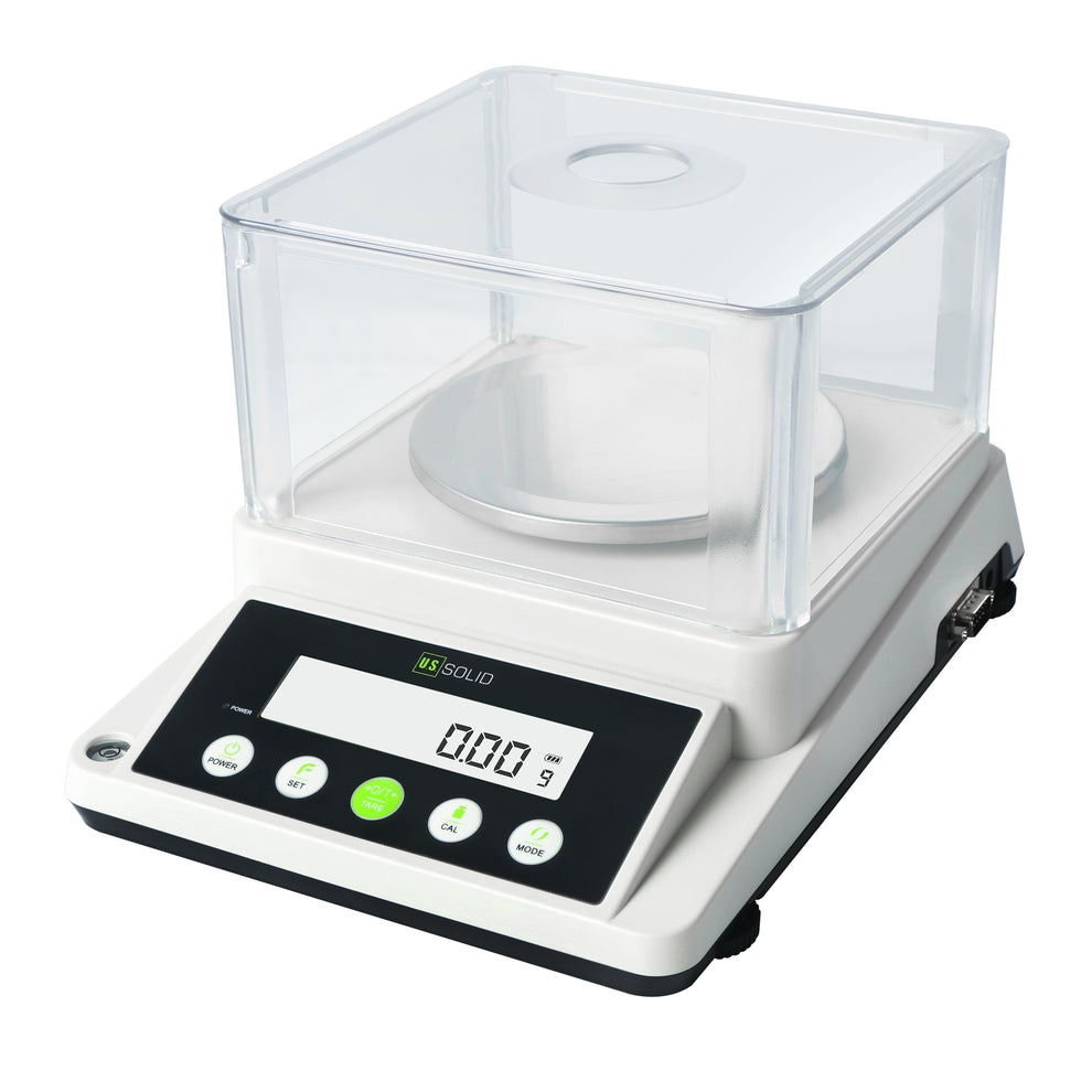 Balanza de precisión de 3 kg x 0,01 g – 2 pantallas LED Balanza analít ...