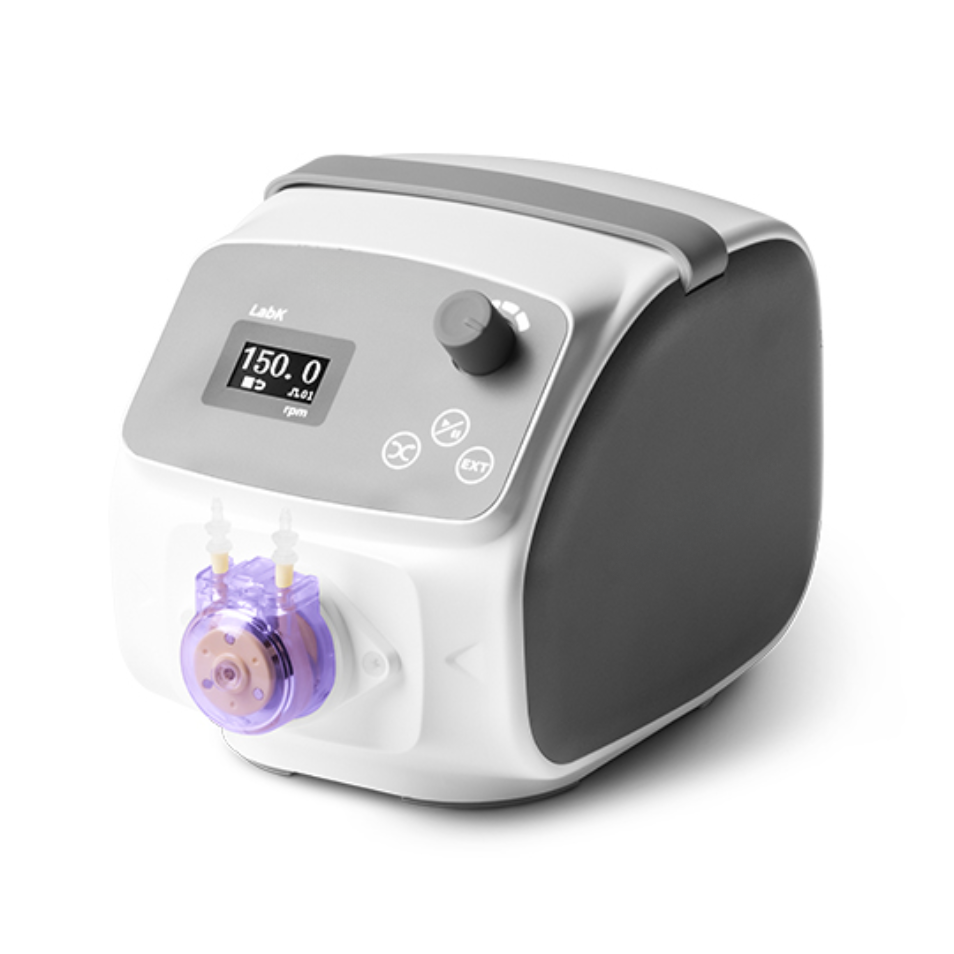 Lab-Use Compact Peristaltic Pump - Speed-Adjustable, Single Channel (0 ...