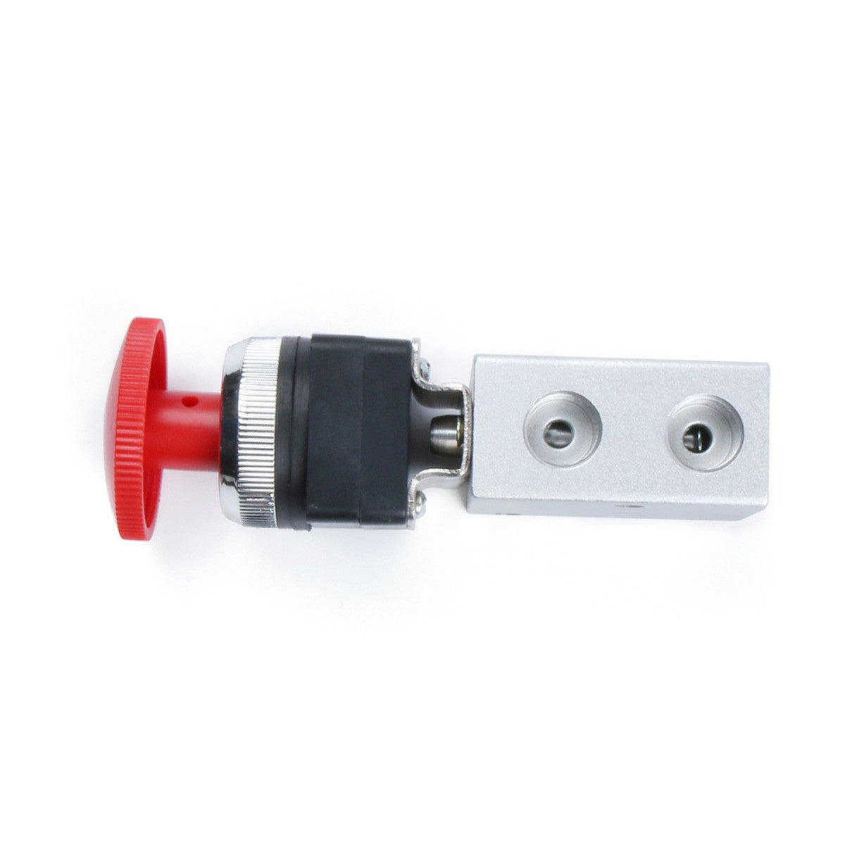 1/4" NPT Red Latching Emergency Mushroom Style Push Button 3 Way, 2 ...