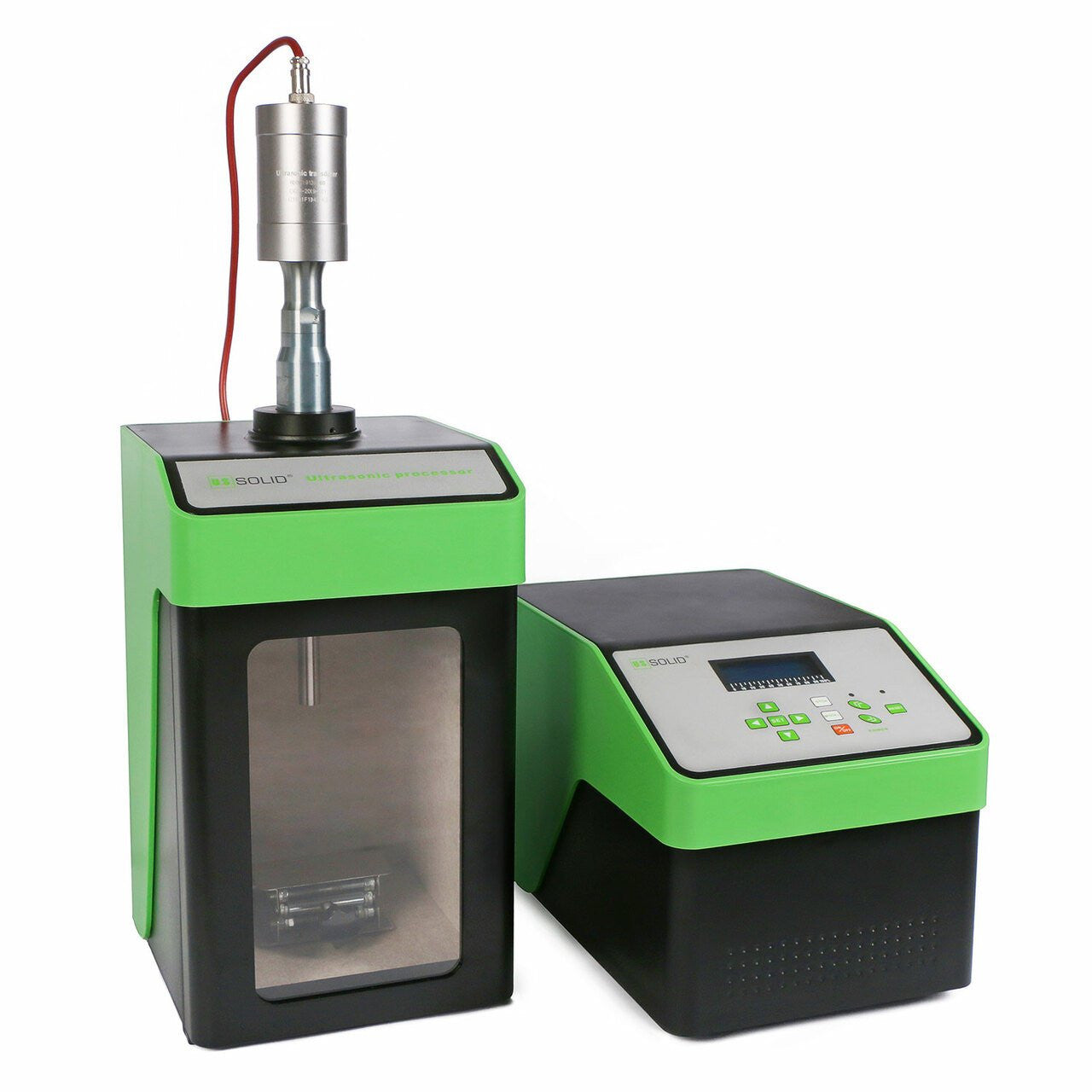 1200 W Ultrasonic Homogenizer - 50 to 2000ml Ultrasonicator Cell Disru ...